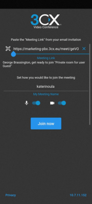 3CX Video Conferencing User Guide - Tronic